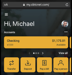New CBTC Digital Banking User Guide › Commercial Bank & Trust Company
